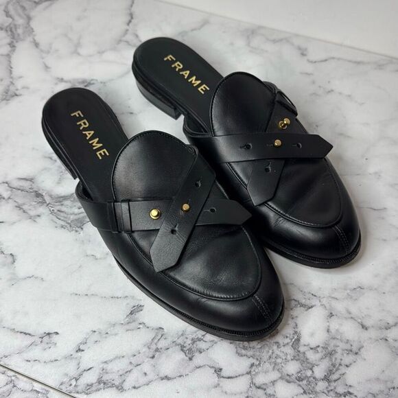 Frame Denim | Shoes | Frame Lesweetzer Slide Mules 395 | Poshmark